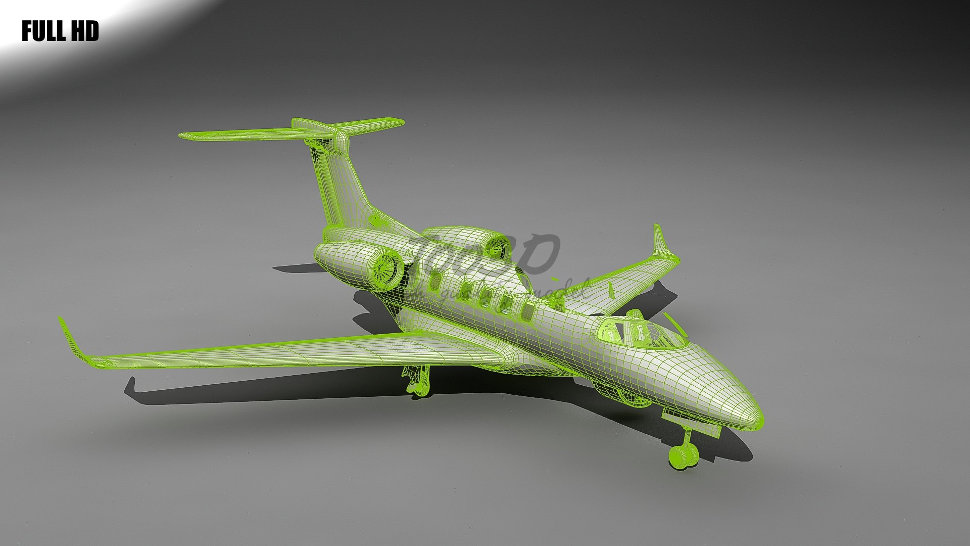 Embraer Phenom 300 3d Model