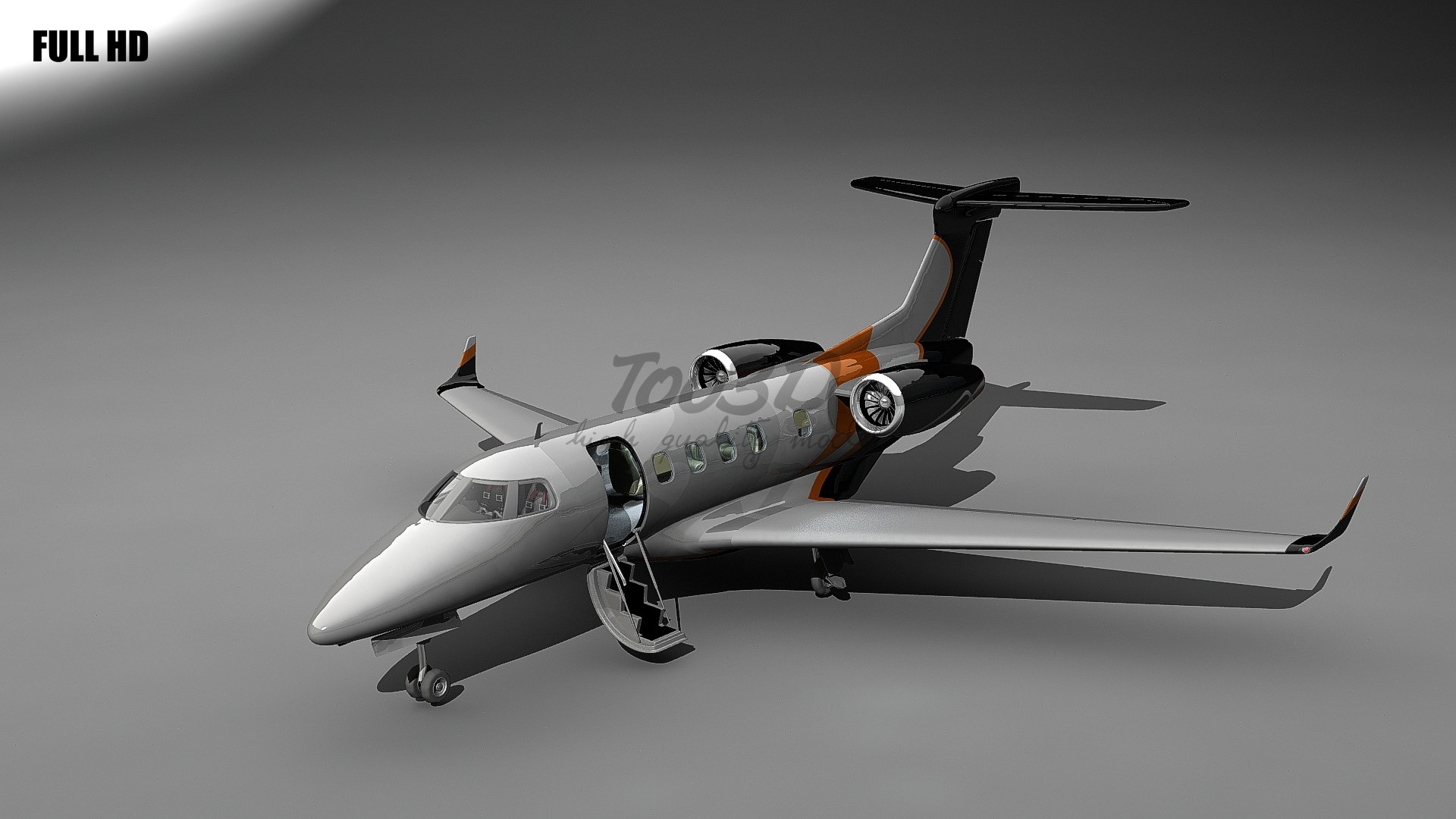Embraer Phenom 300 3d Model