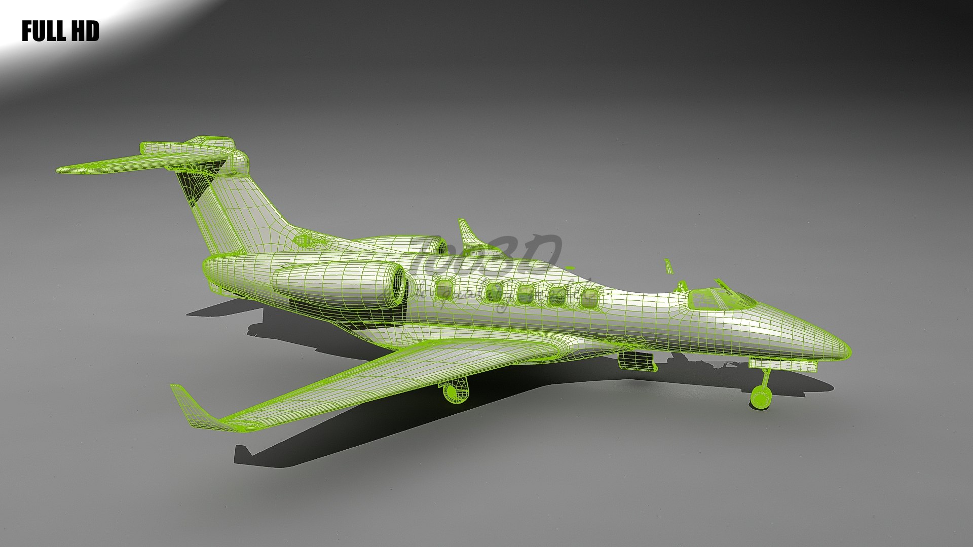 Embraer Phenom 300 3d Model