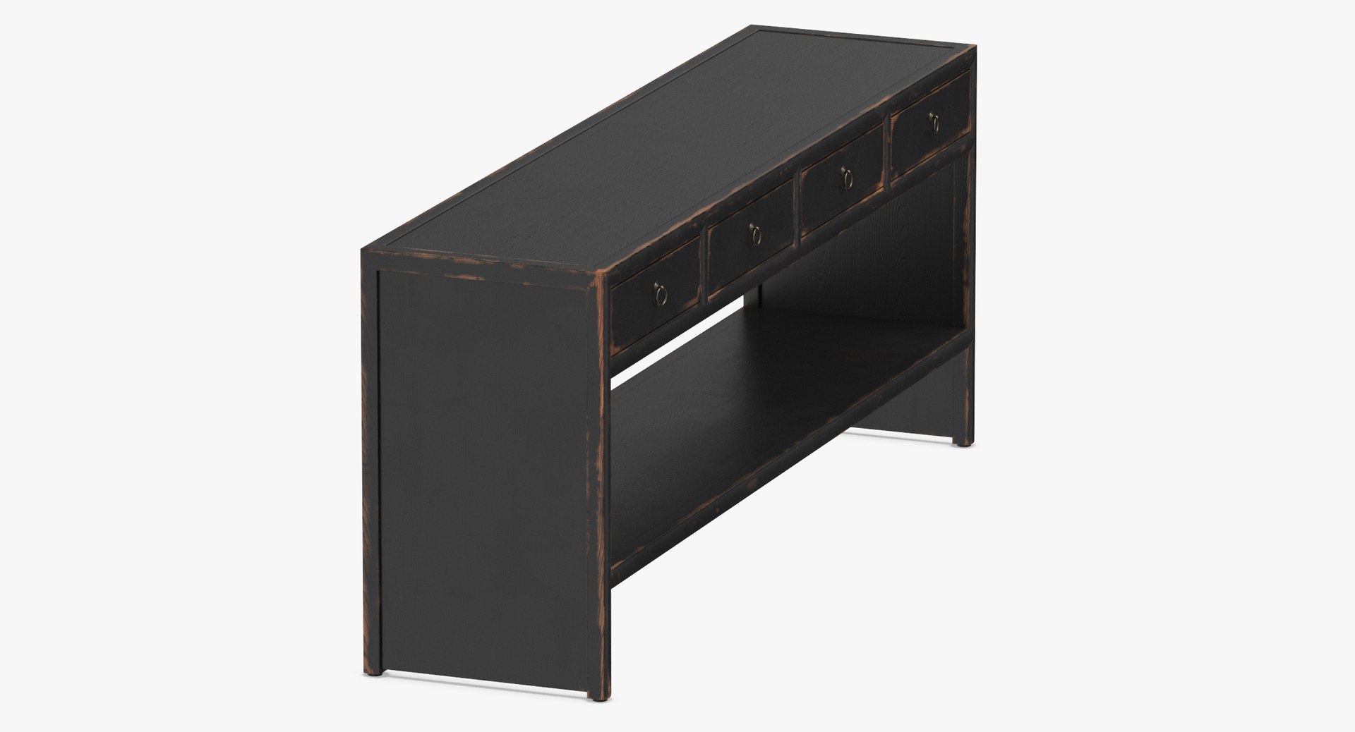Traditional Console Table Model - TurboSquid 1248767