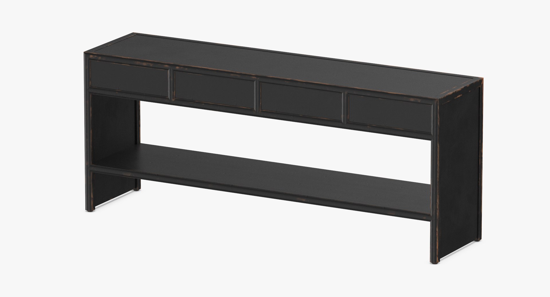 Traditional Console Table Model - TurboSquid 1248767