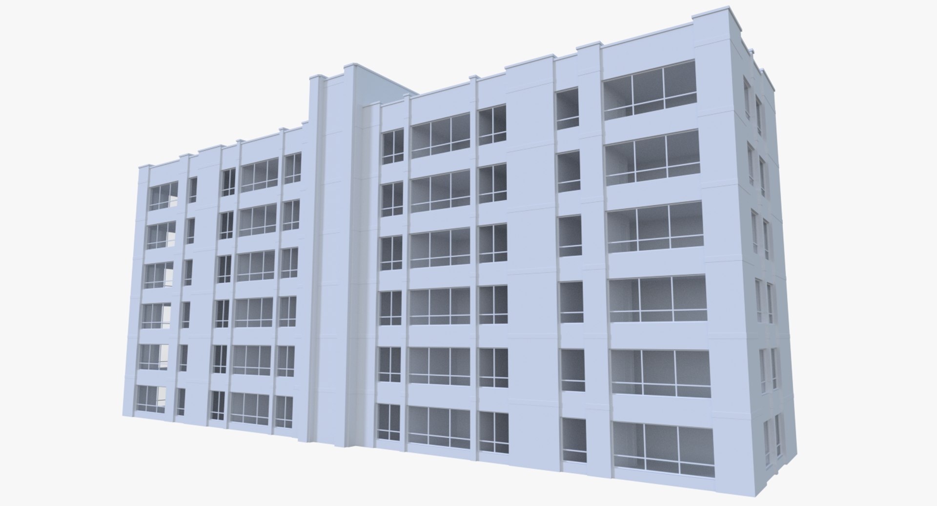 apartment interior buildings 3d model