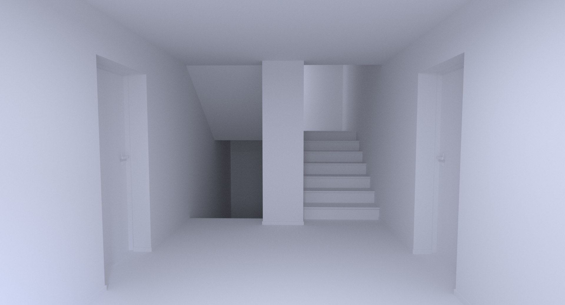 apartment interior buildings 3d model