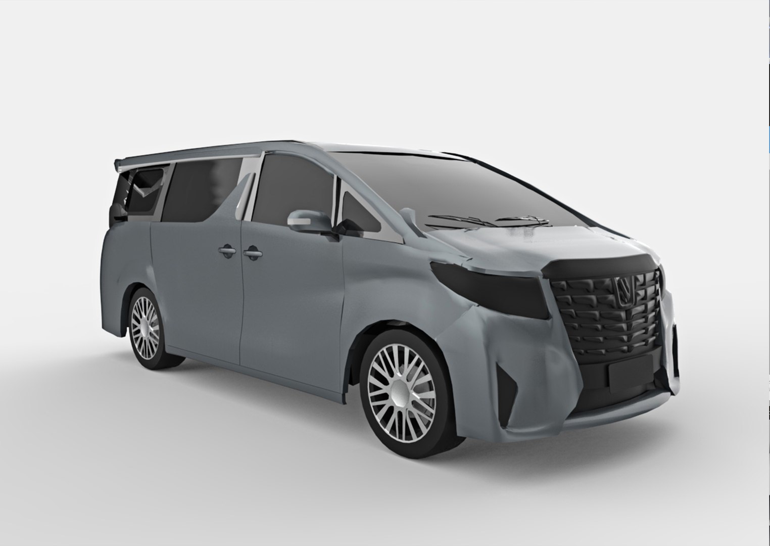 2015 Toyota Alphard 2 3D - TurboSquid 1387631