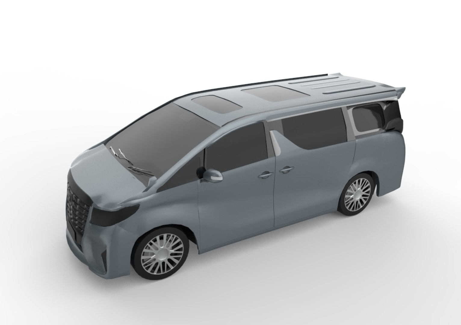 2015 Toyota Alphard 2 3D - TurboSquid 1387631