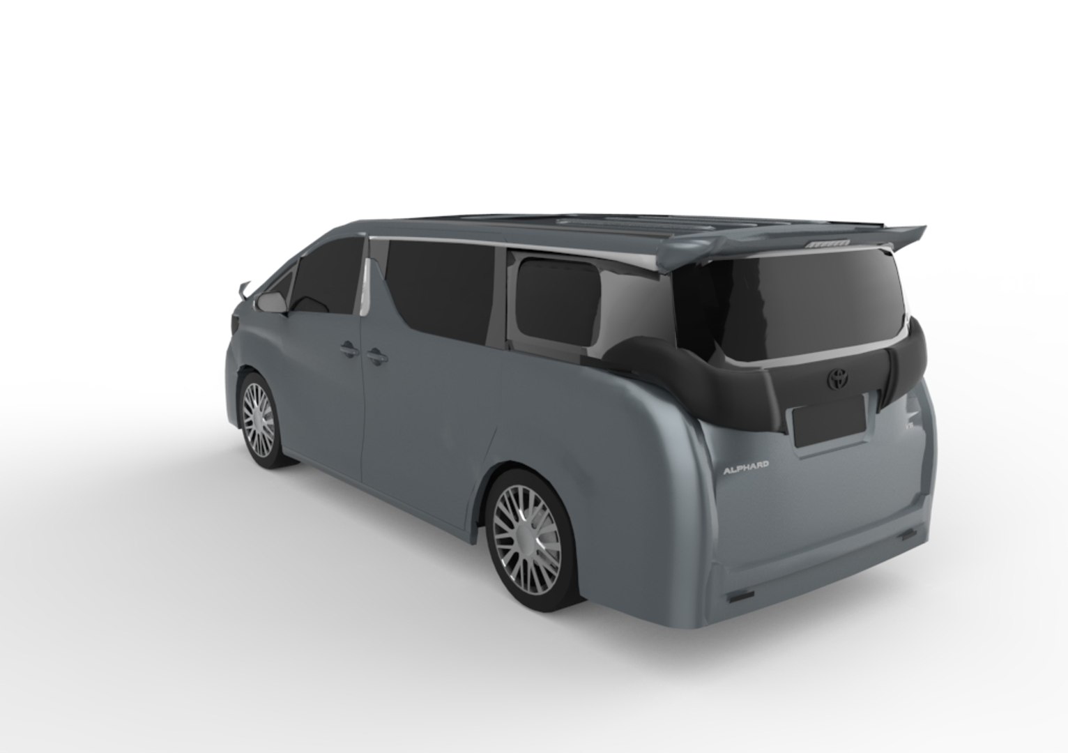 2015 Toyota Alphard 2 3D - TurboSquid 1387631