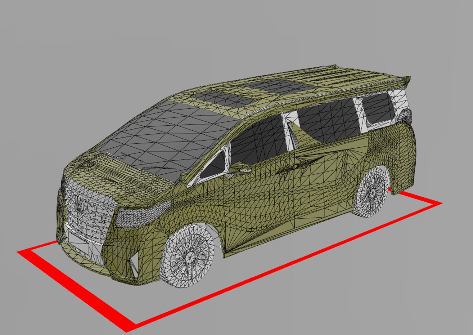 2015 Toyota Alphard 2 3D - TurboSquid 1387631