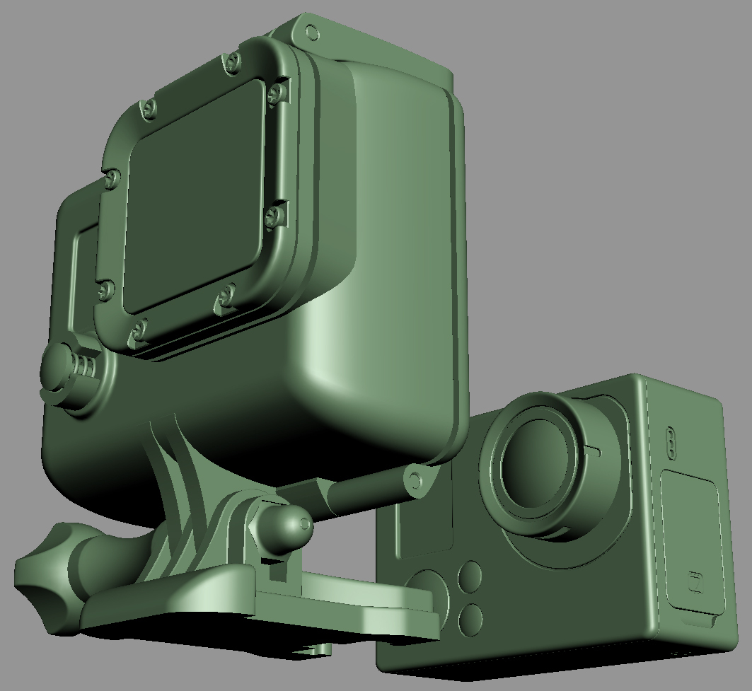 3d model camera black edition video