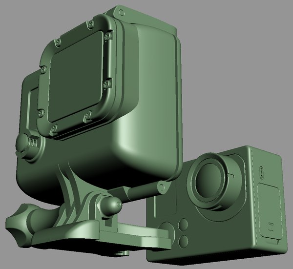 3d model camera black edition video