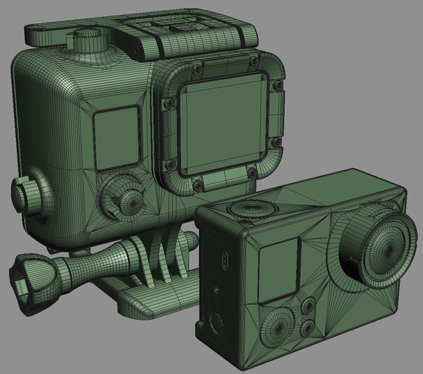 3d model camera black edition video