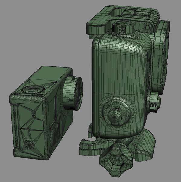 3d model camera black edition video