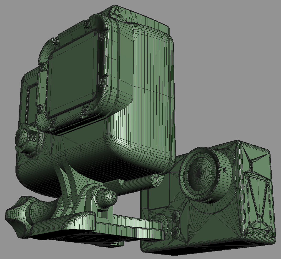 3d model camera black edition video