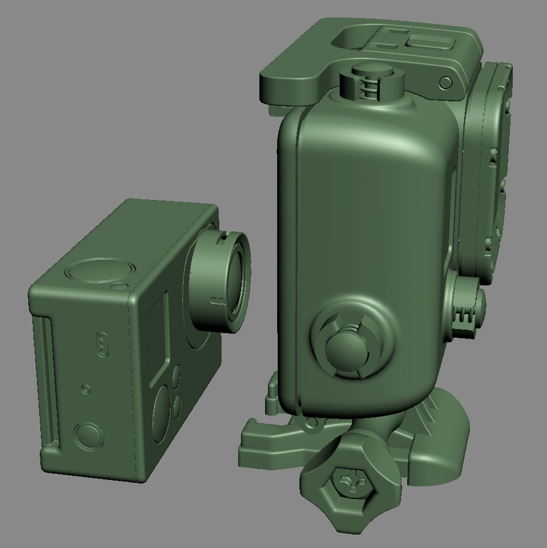 3d model camera black edition video