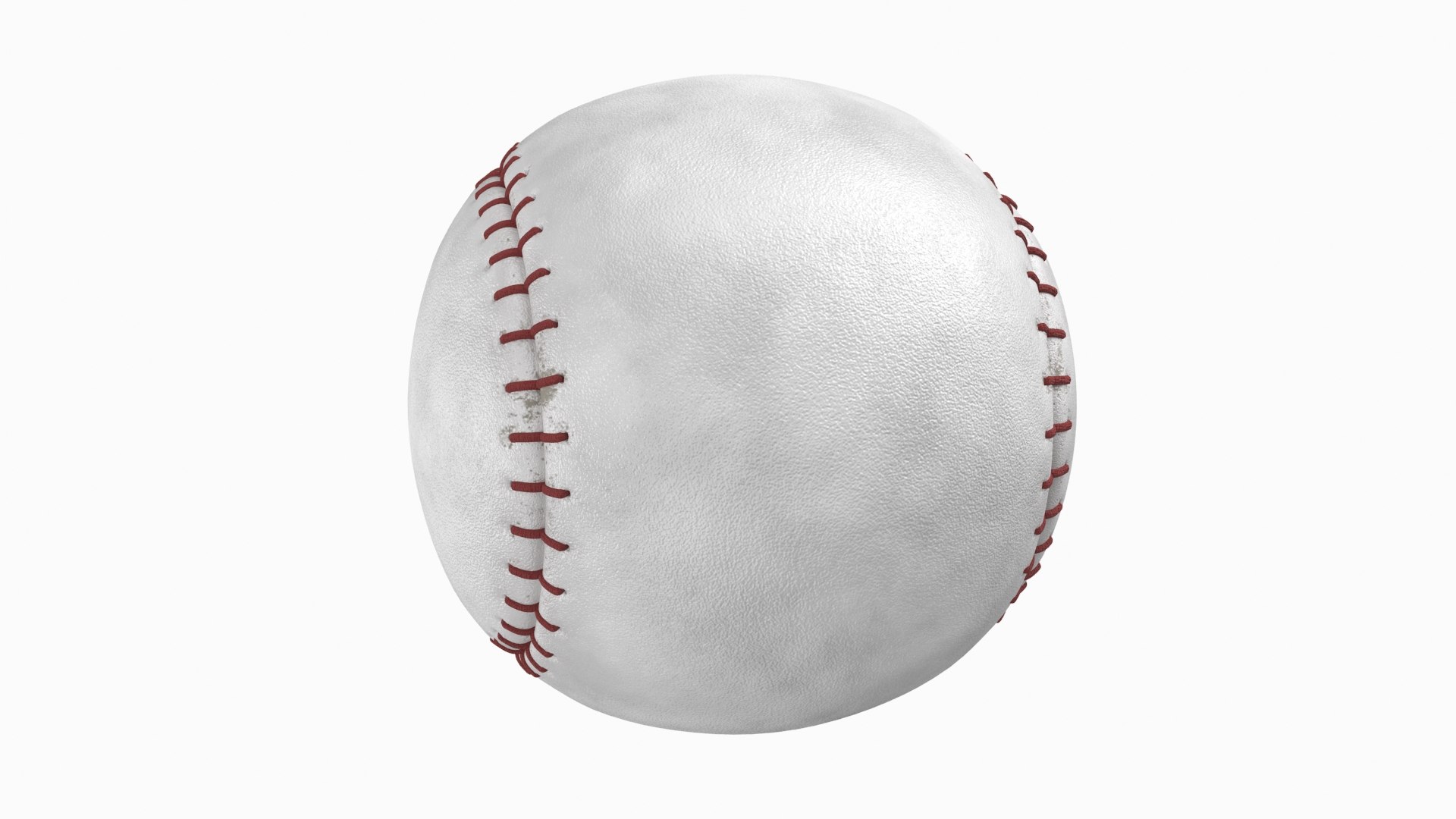 3D Model Real Baseball Ball - TurboSquid 1447930