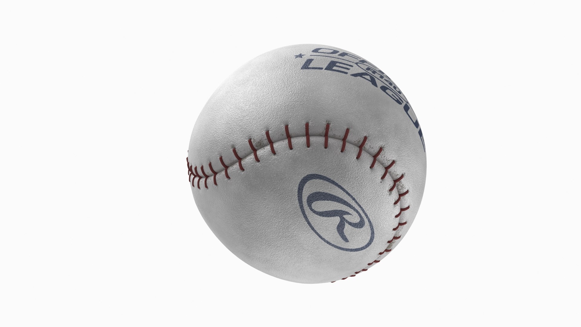 3D Model Real Baseball Ball - TurboSquid 1447930
