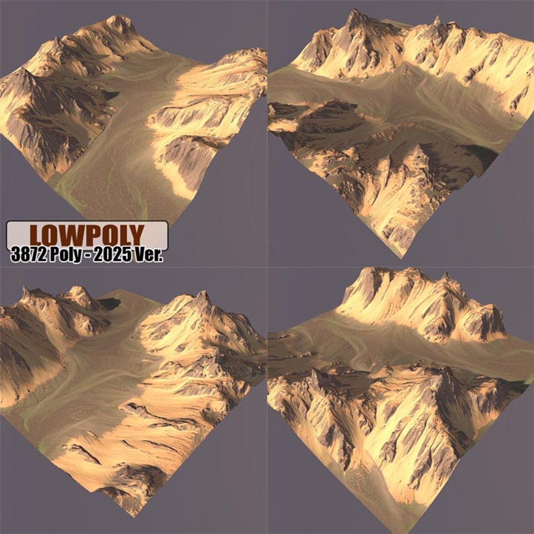 3ds max mountains pack 20