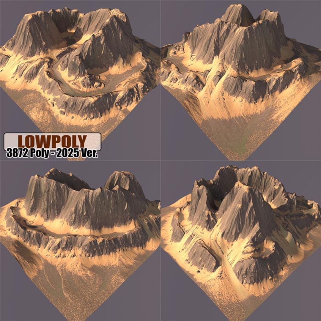 3ds max mountains pack 20
