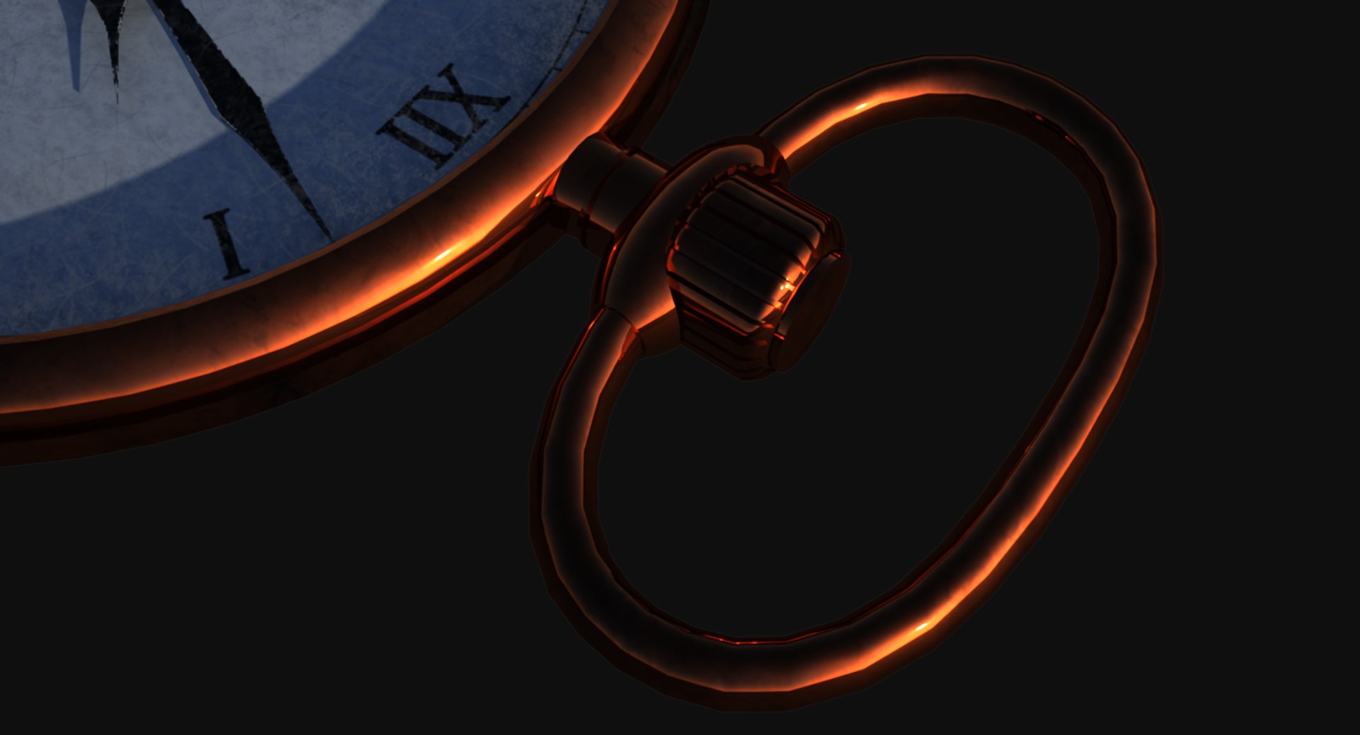 Pocket Watch 3d Model