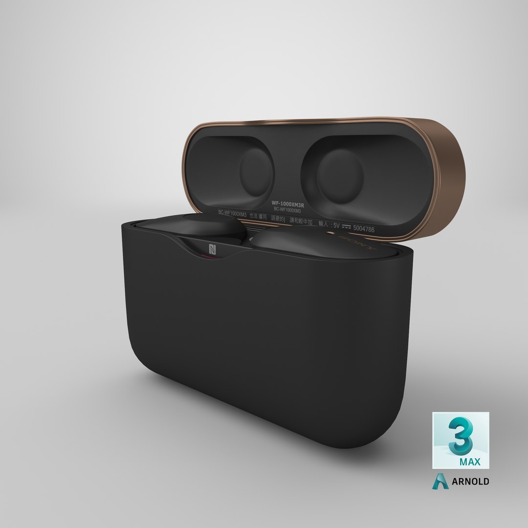 3D sony wf 1000xm3 - TurboSquid 1443025