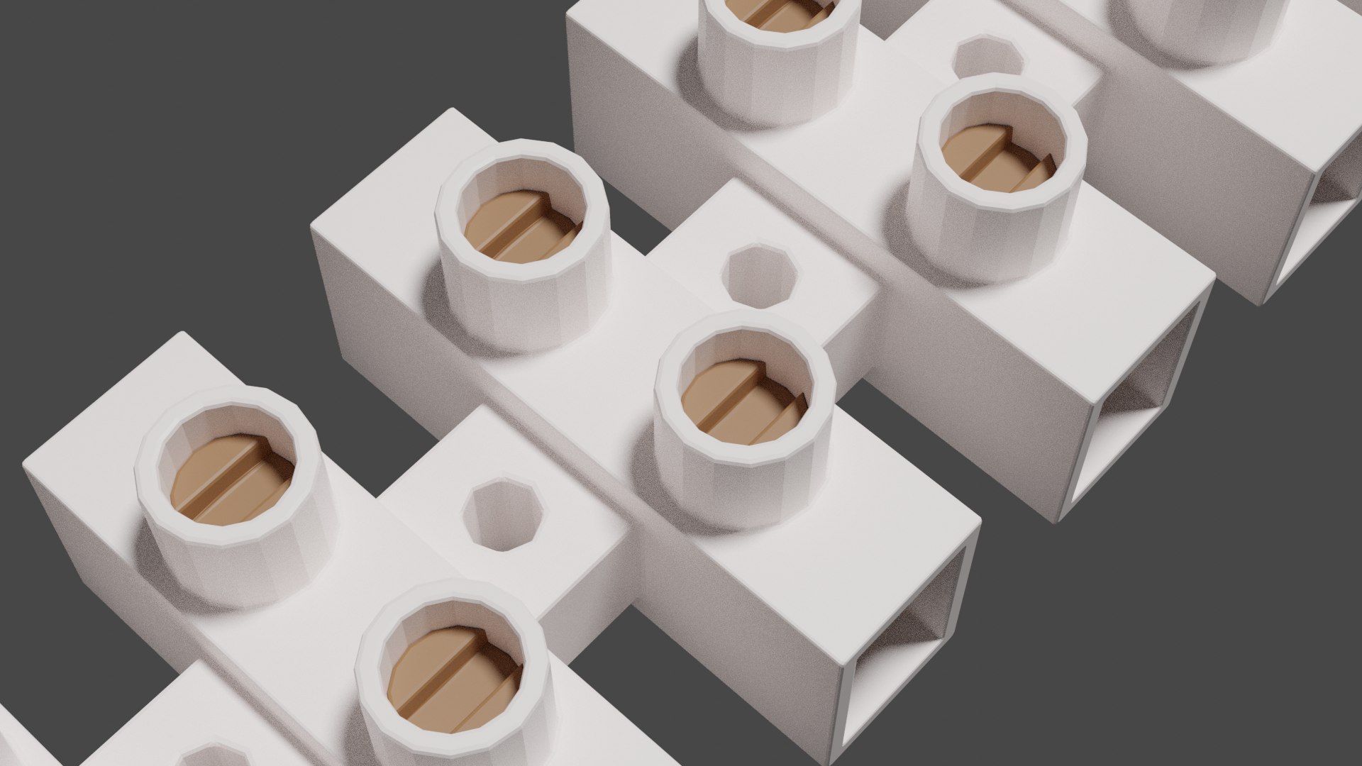 Divisible Terminal Block 3D Model - TurboSquid 1498665