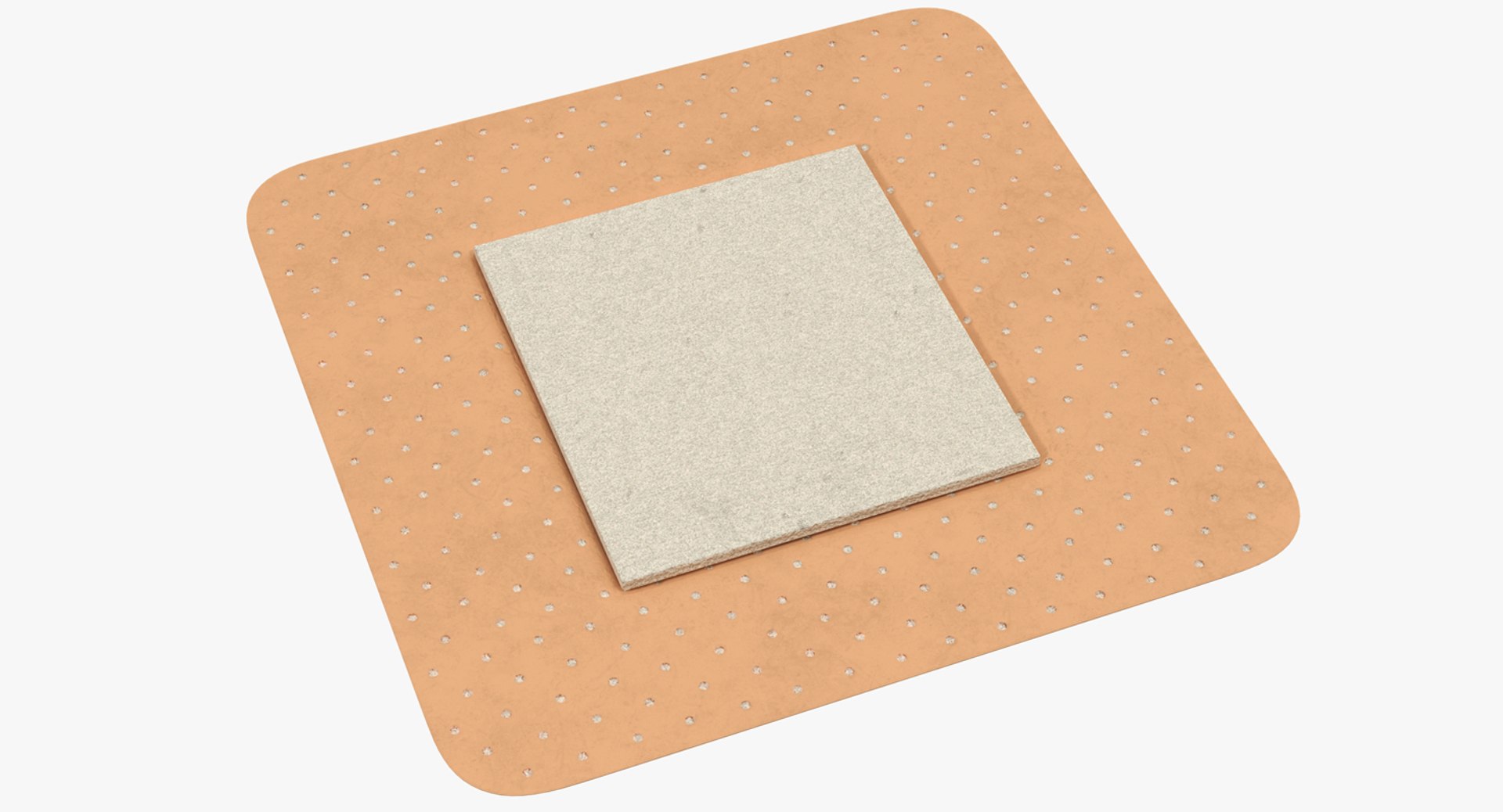 3D Band Aid Squared Model - TurboSquid 1330050