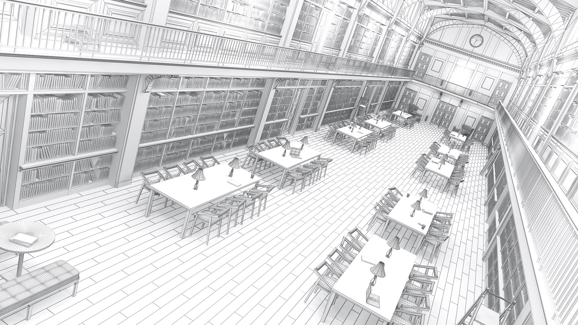 3D model historical library - TurboSquid 1352281