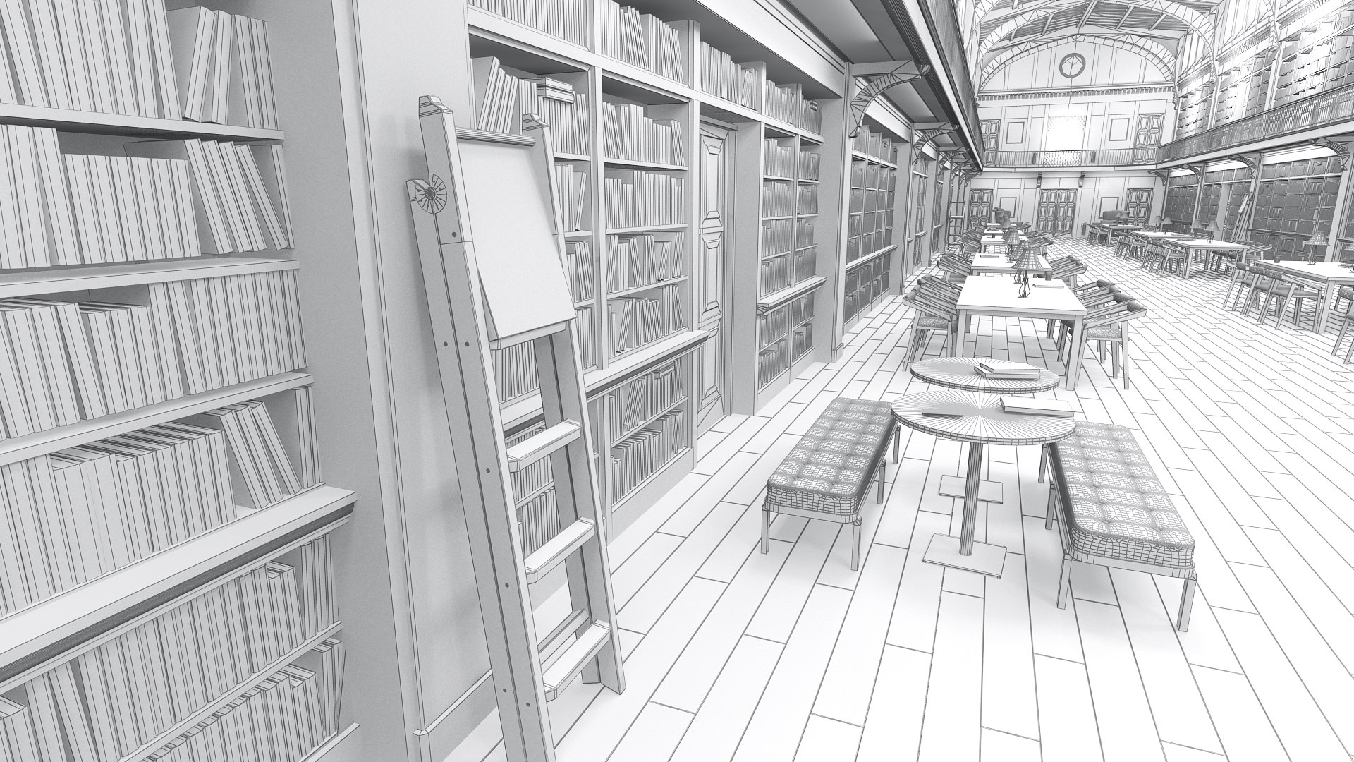 3D model historical library - TurboSquid 1352281