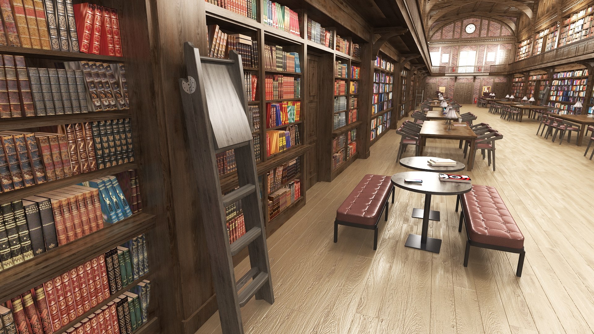 3D model historical library - TurboSquid 1352281