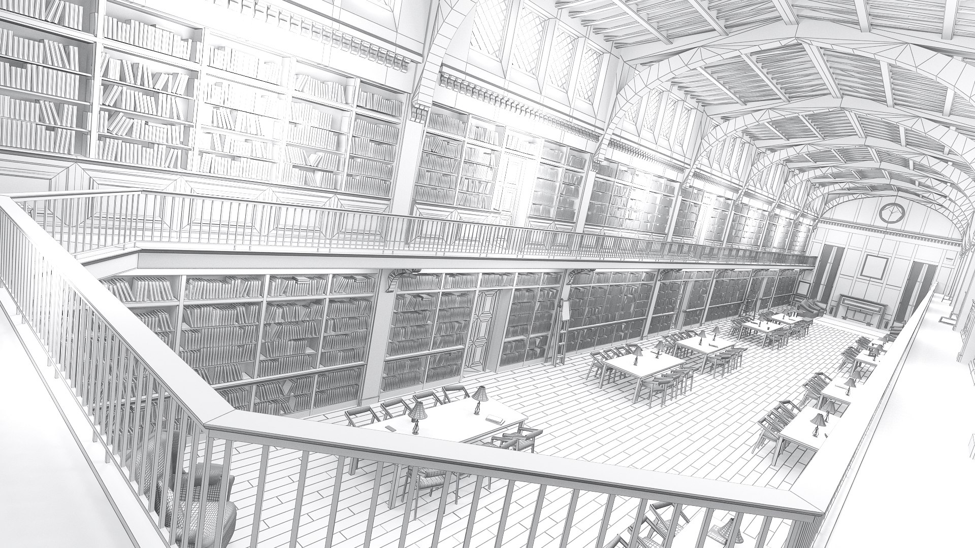 3D model historical library - TurboSquid 1352281