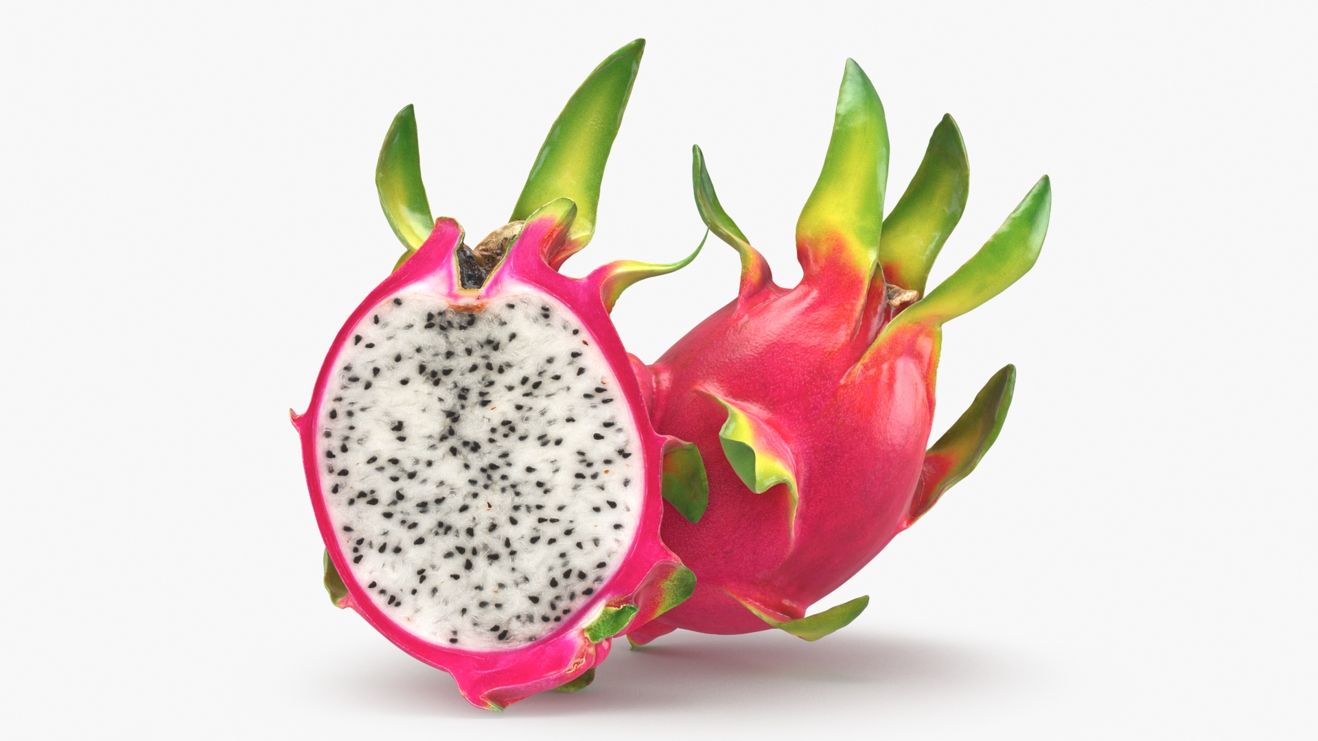 Dragon Fruit Color 2 3D - TurboSquid 2091342