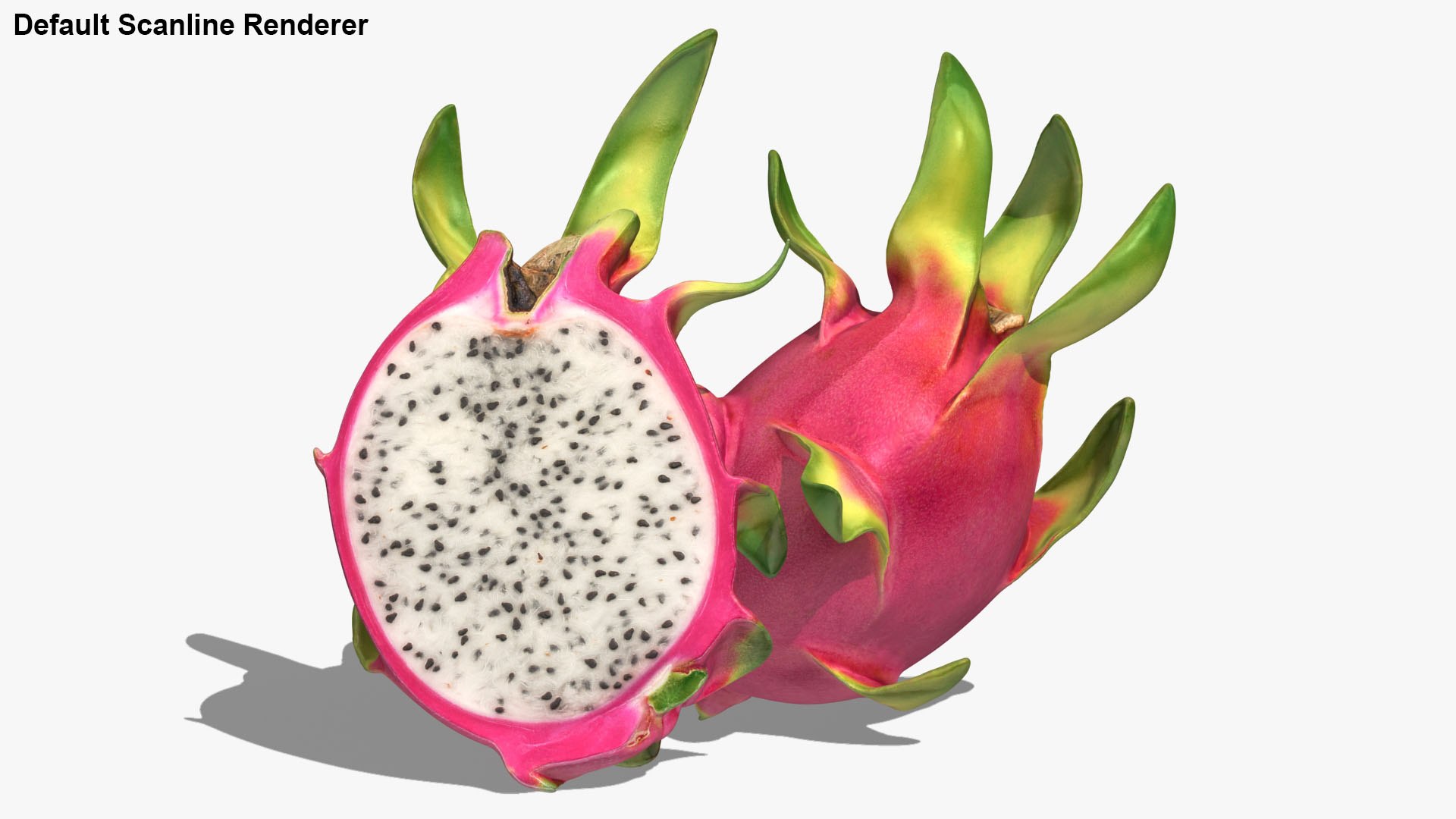 Dragon Fruit Color 2 3D - TurboSquid 2091342