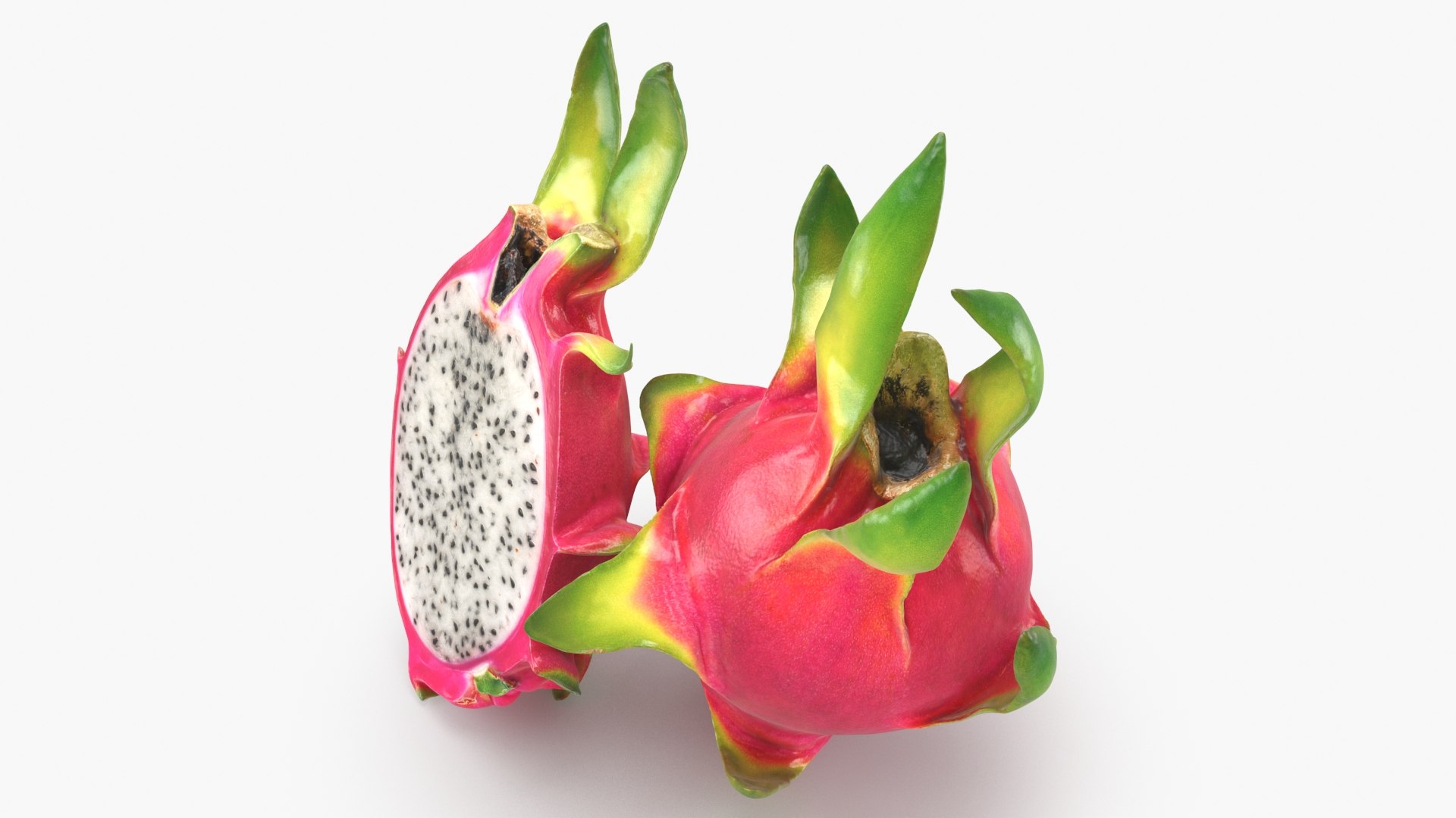 Dragon Fruit Color 2 3D - TurboSquid 2091342