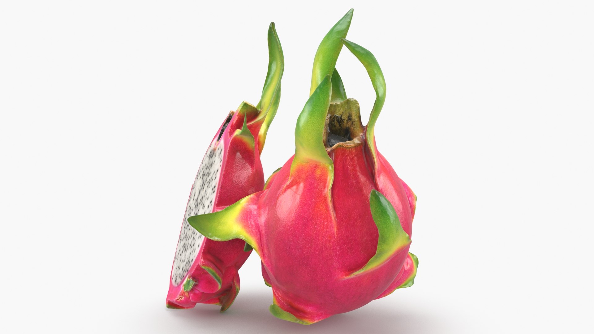 Dragon Fruit Color 2 3D - TurboSquid 2091342