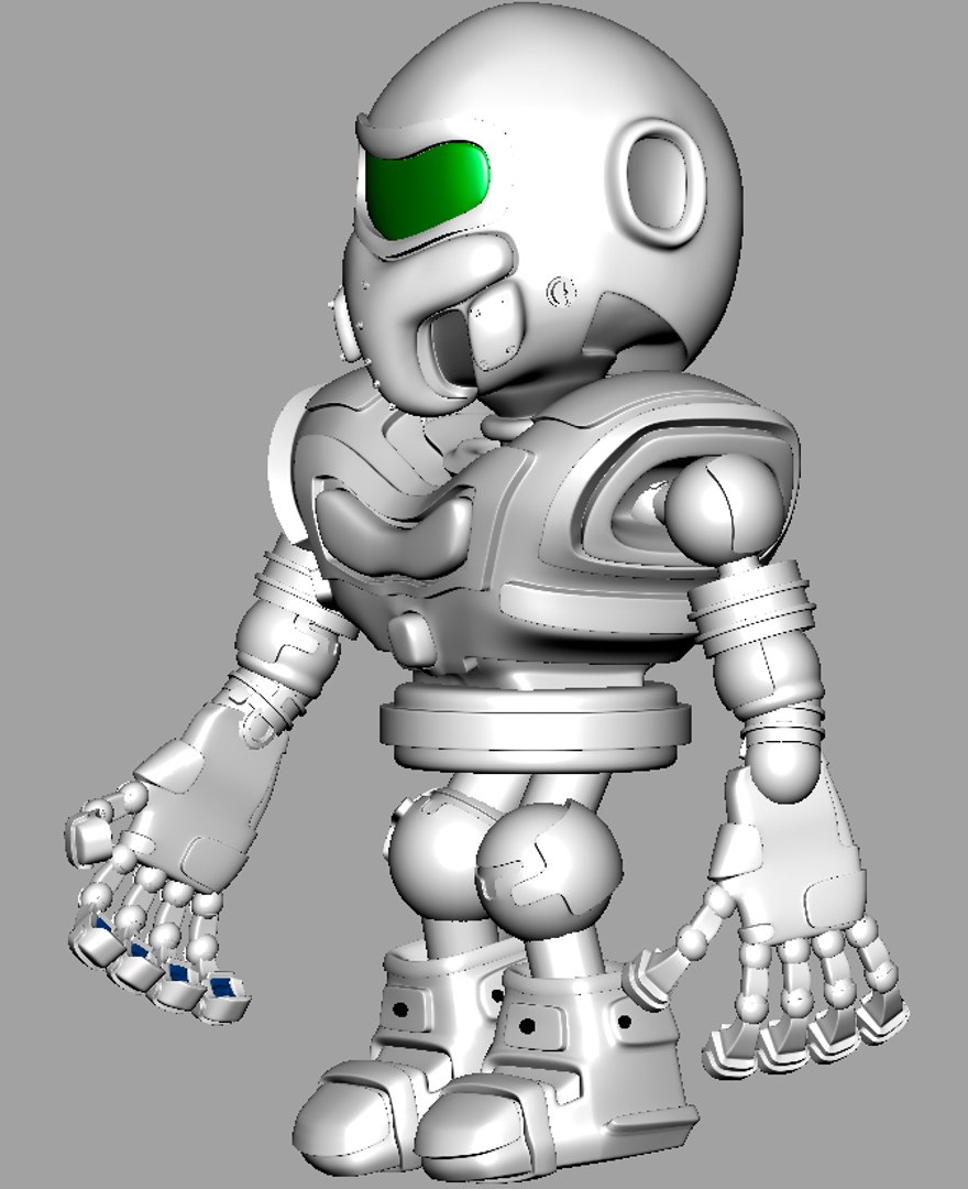 Character Animation 3d Model
