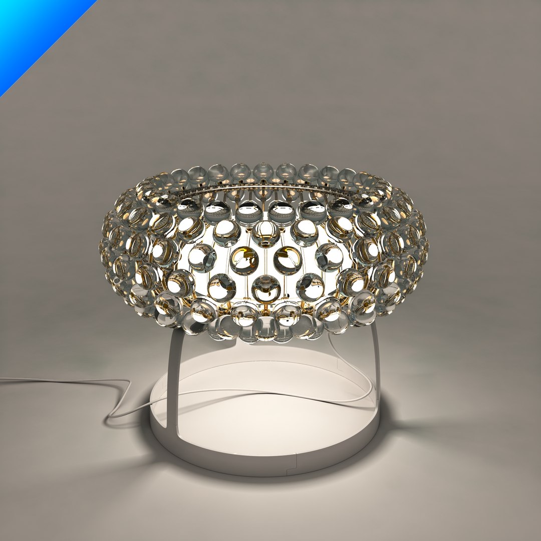 Caboche Table Lamp Patricia 3d Max