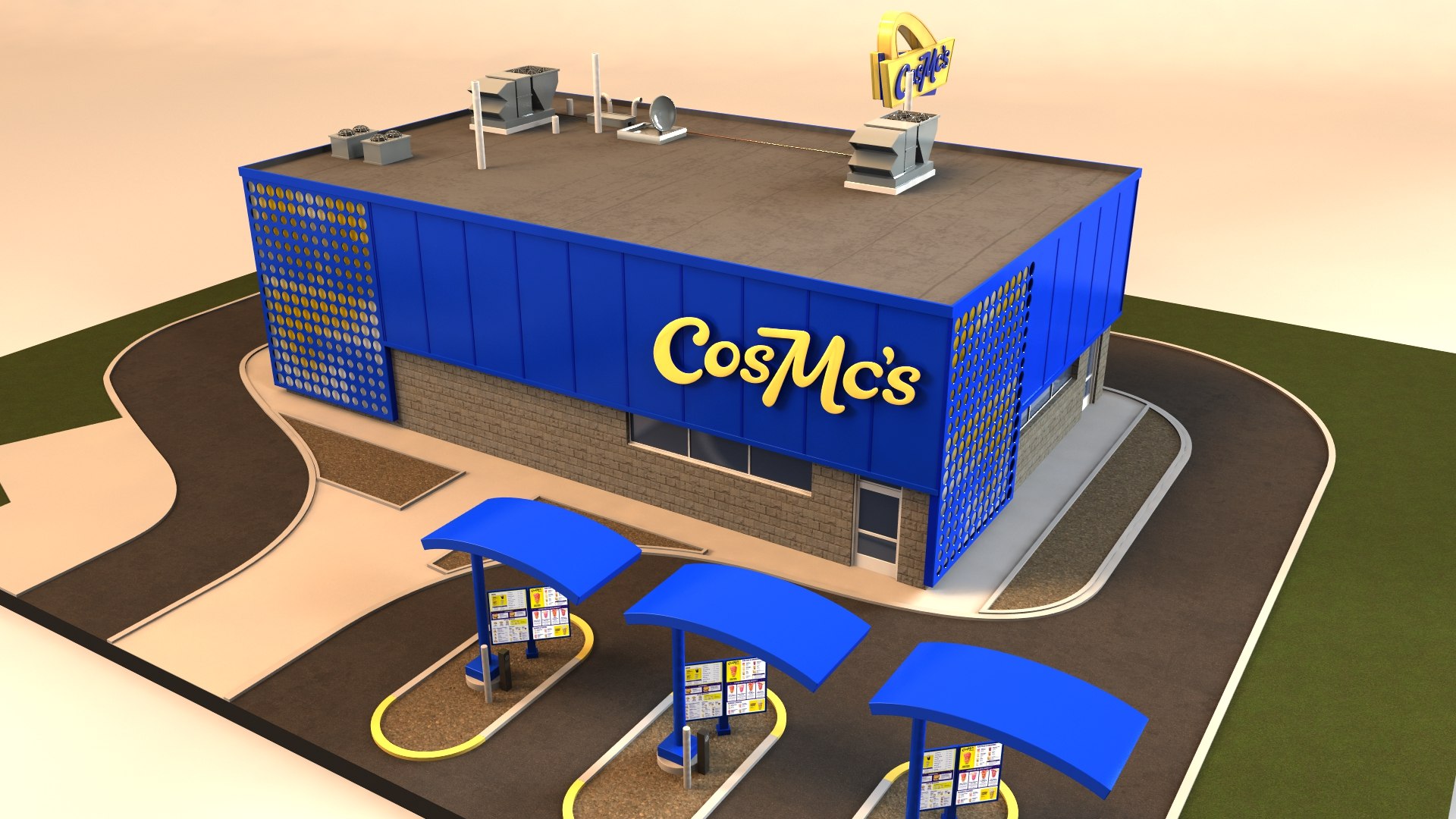 CosMcs 3D model - TurboSquid 2172444