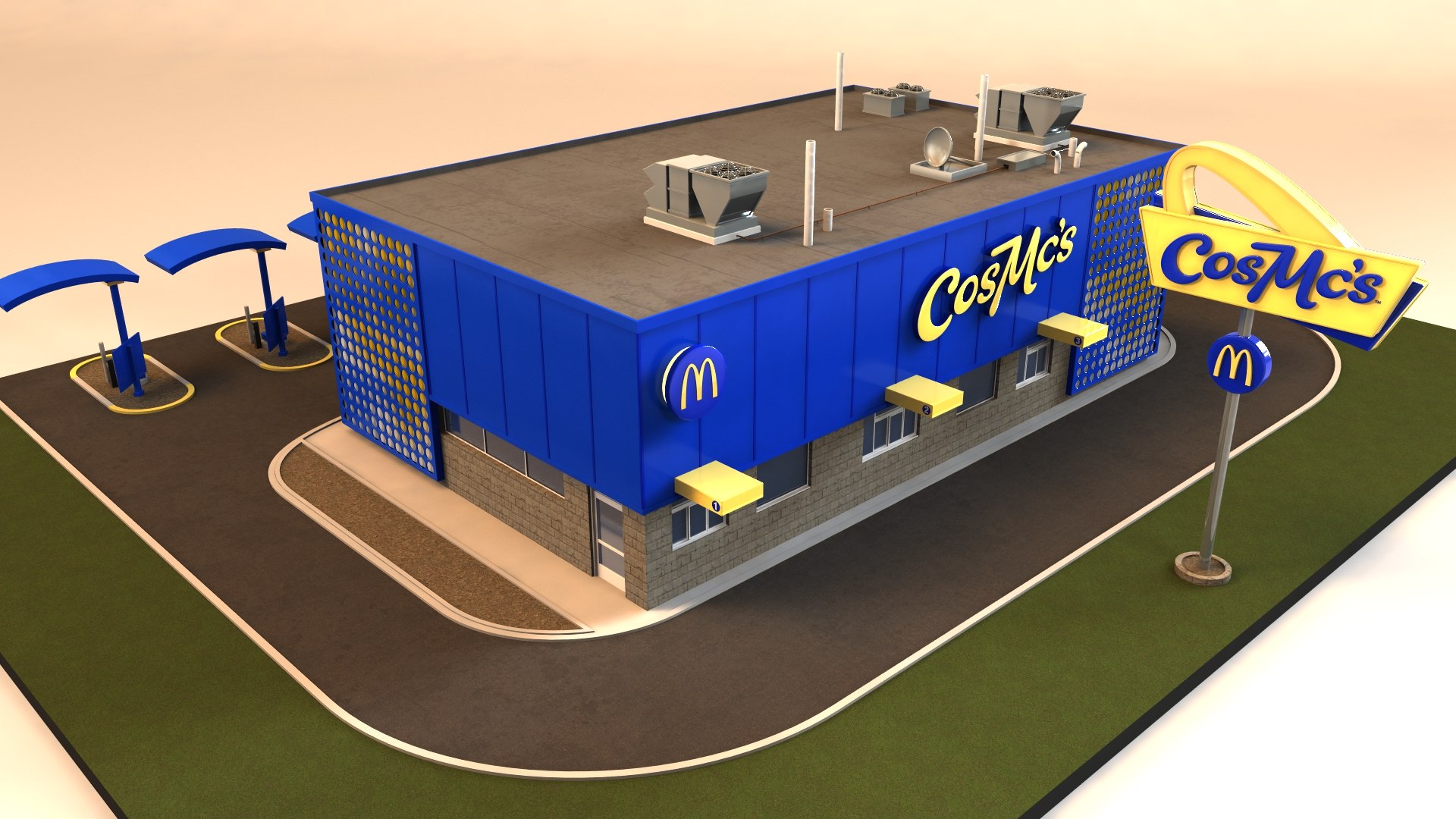 CosMcs 3D model - TurboSquid 2172444