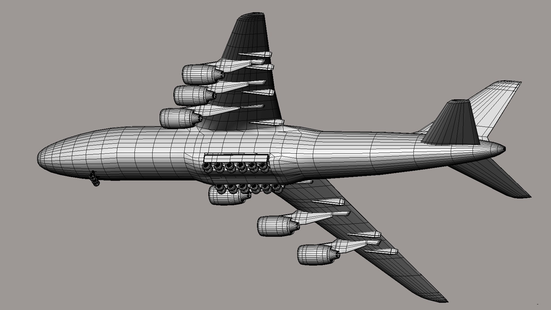 3d Triple Deck Model
