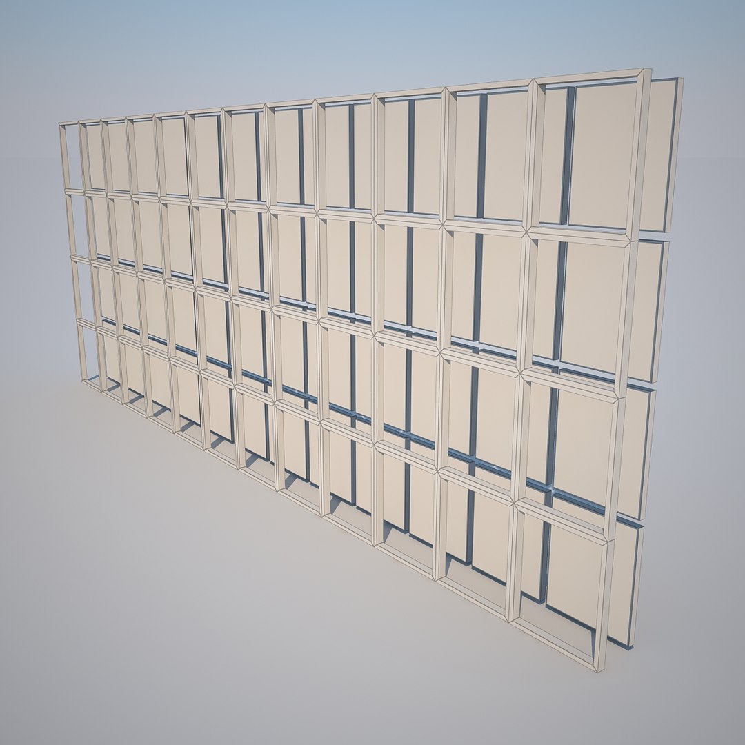 Free Big Window 2011 3d Model