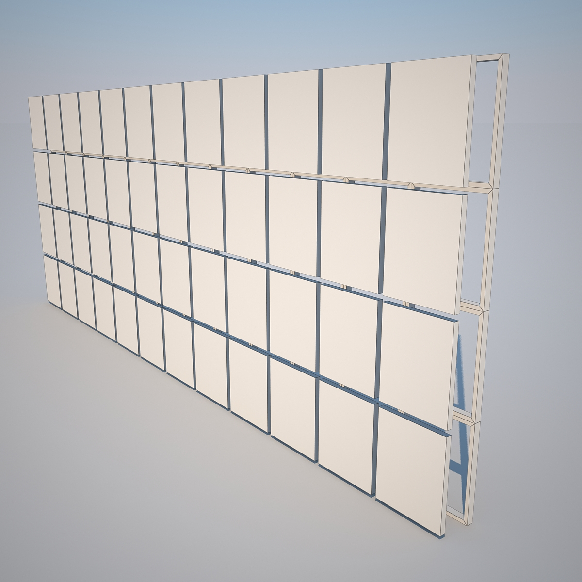 free big window 2011 3d model
