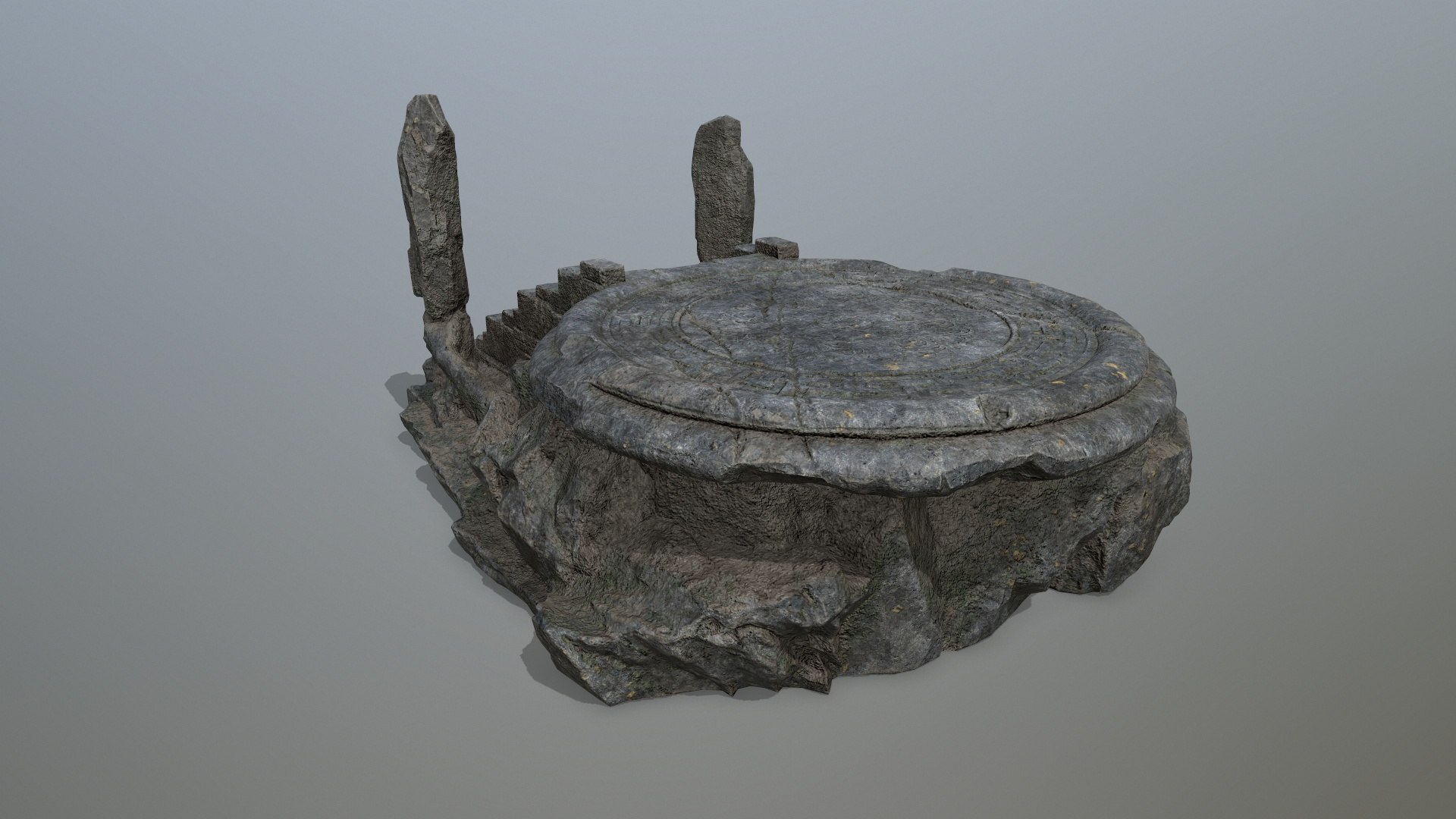 3D Temple - TurboSquid 2146601