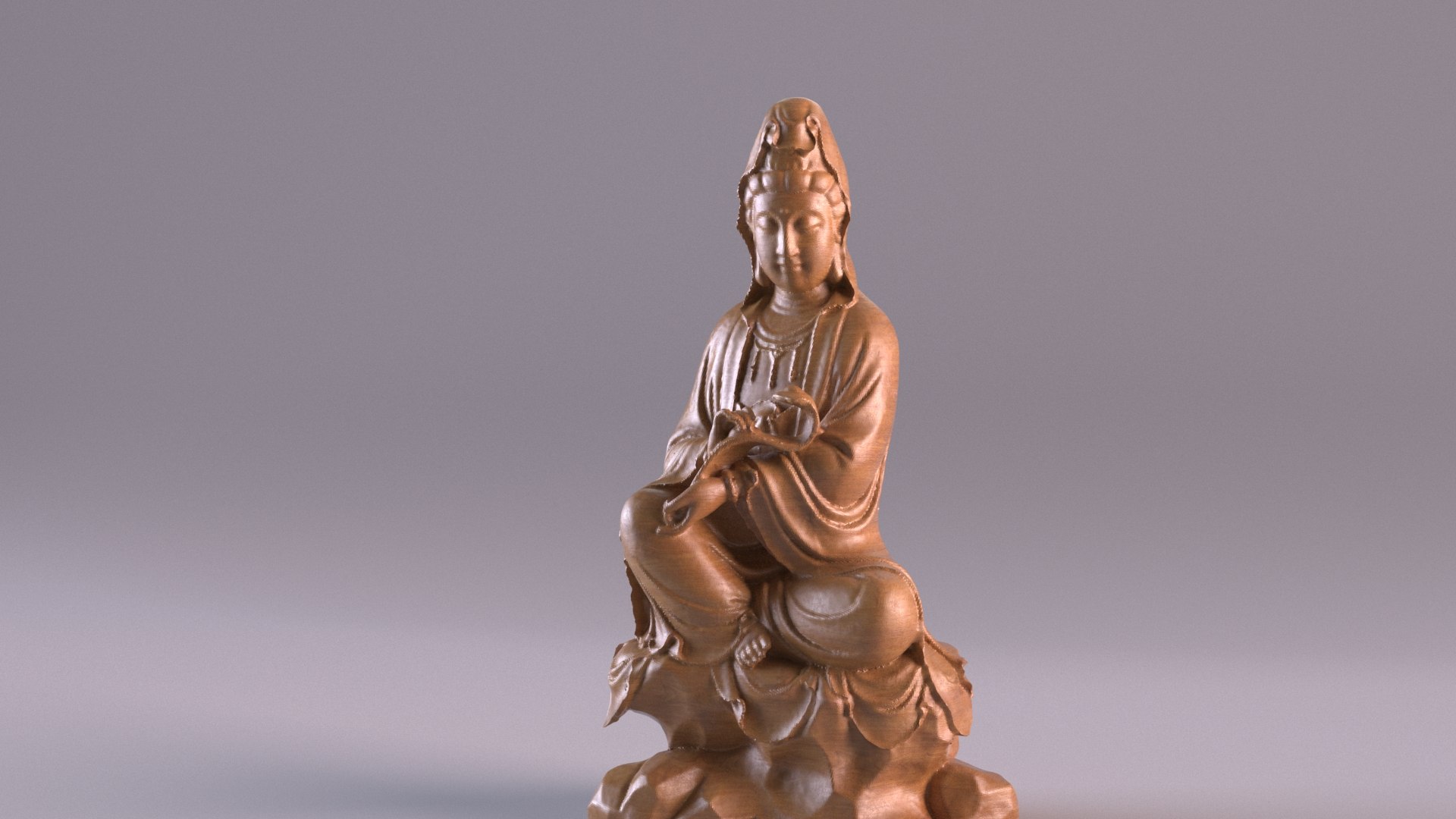 Buddhist Statues 063 3D model - TurboSquid 2180901