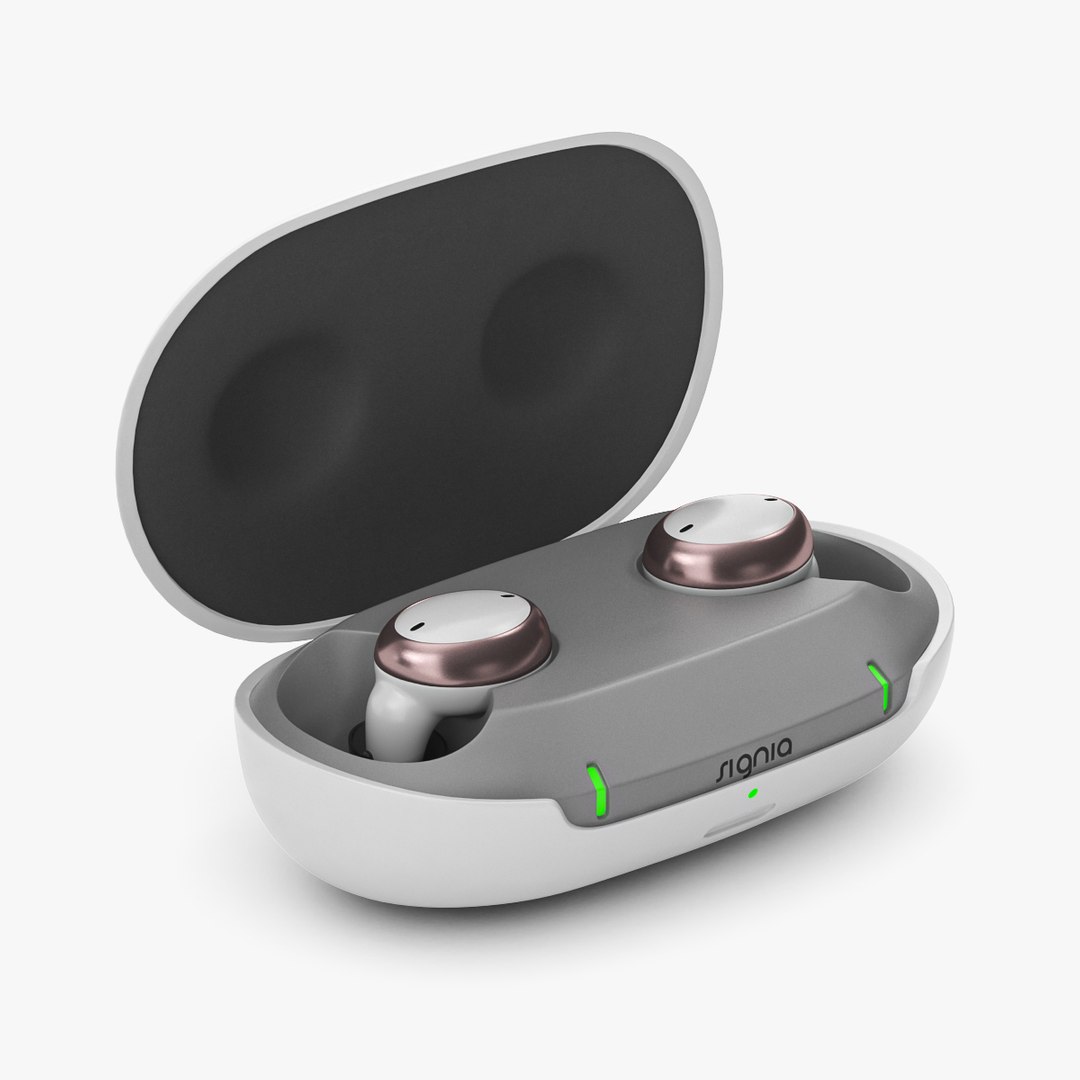 Signia Active Pro are Hearing Aids Rose Gold 3D - TurboSquid 2055352