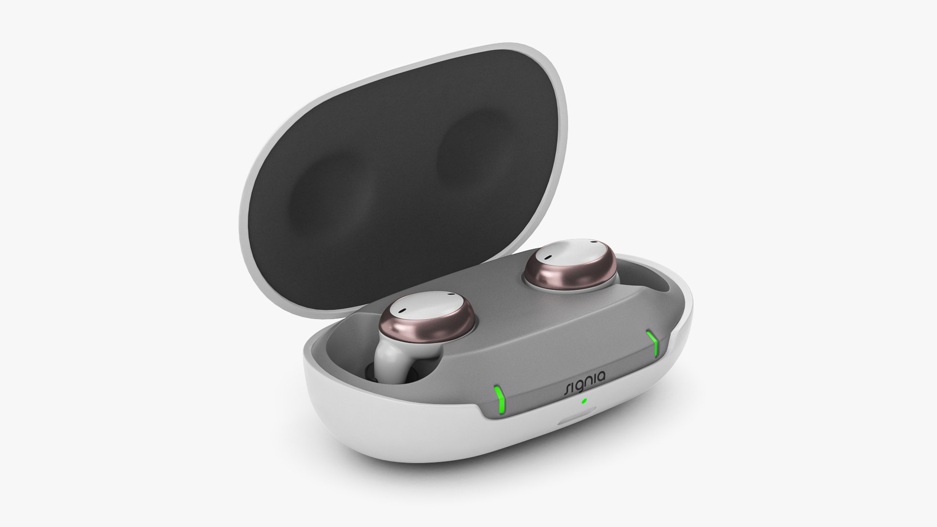 Signia Active Pro Are Hearing Aids Rose Gold 3D - TurboSquid 2055352