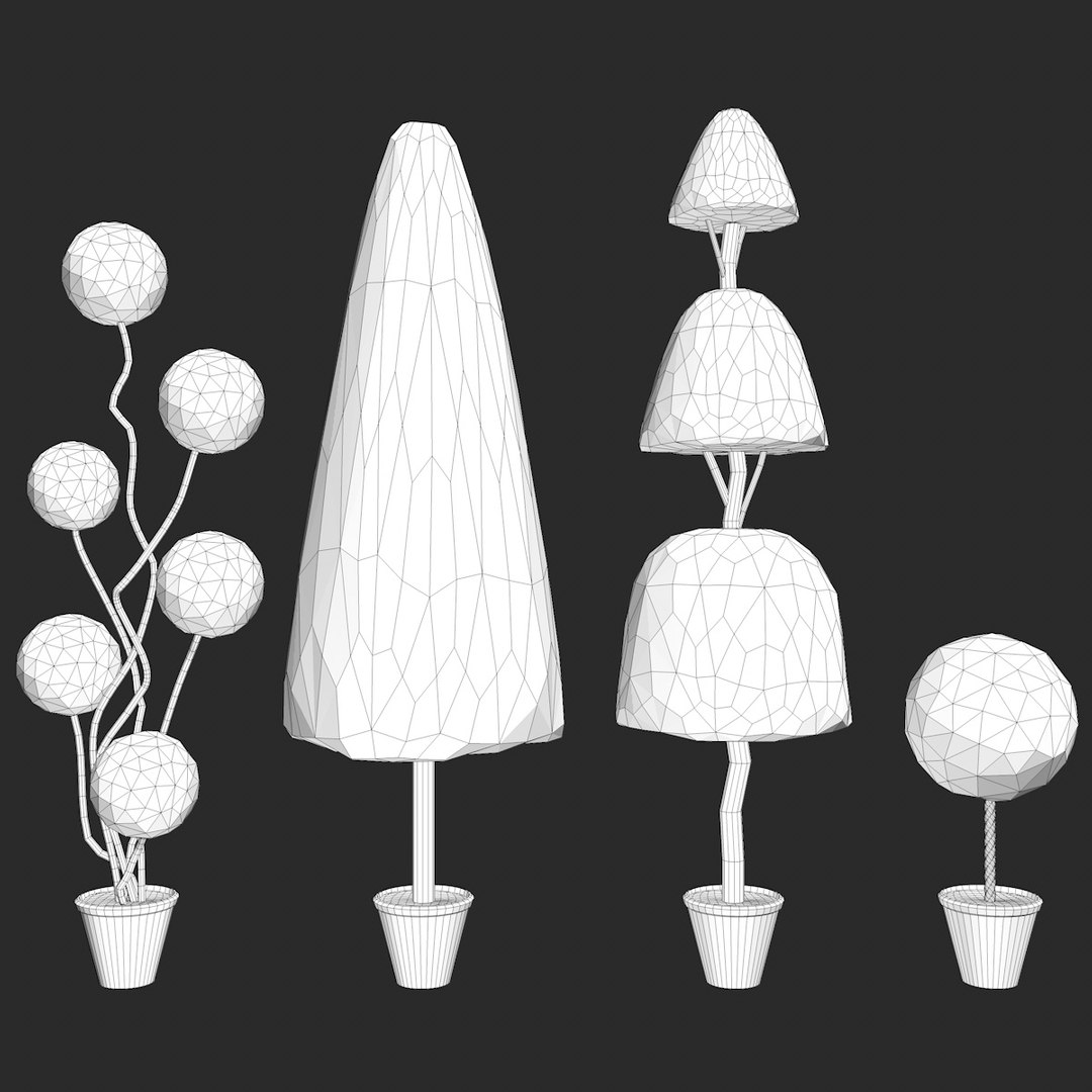 Topiary 3d Model
