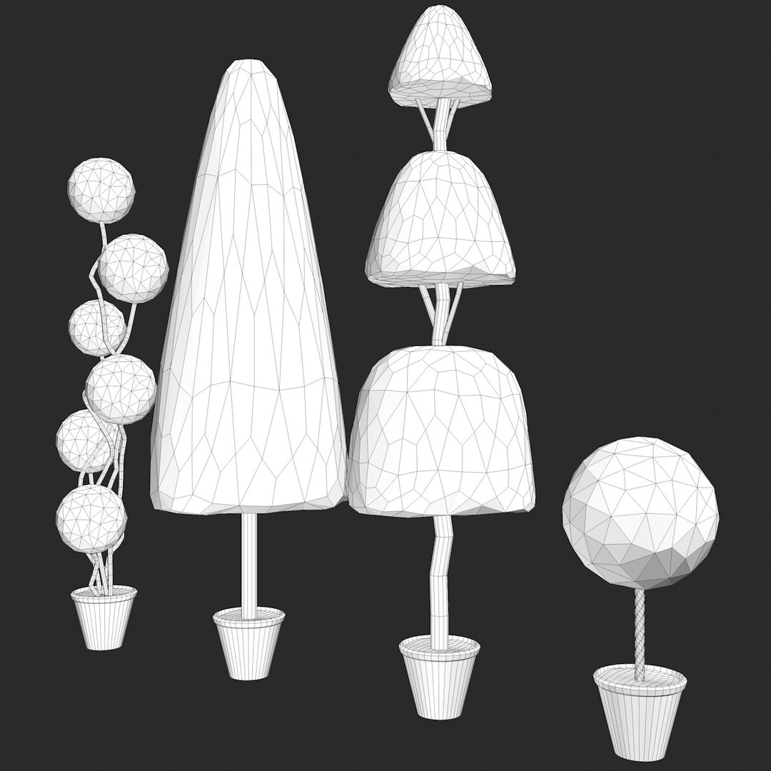 Topiary 3d Model