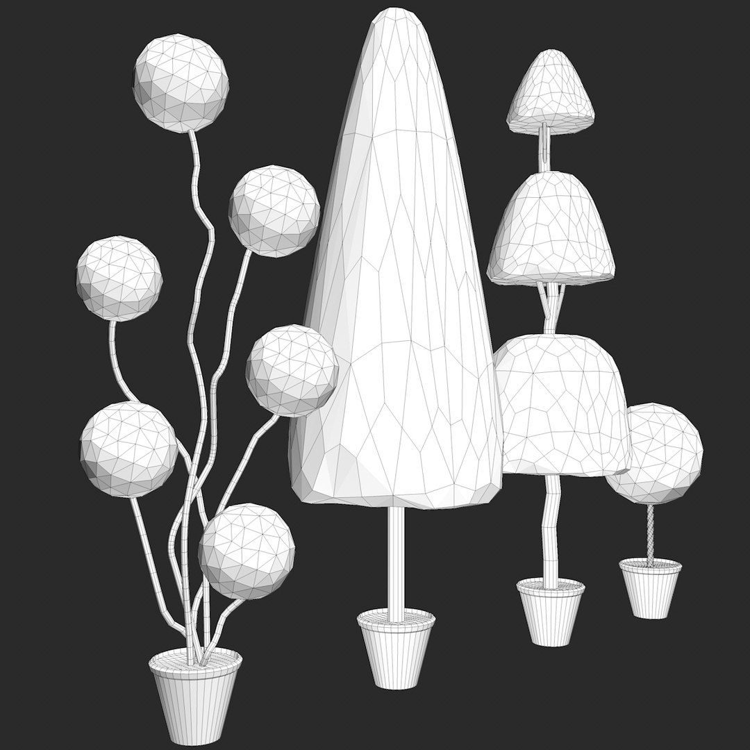 Topiary 3d Model