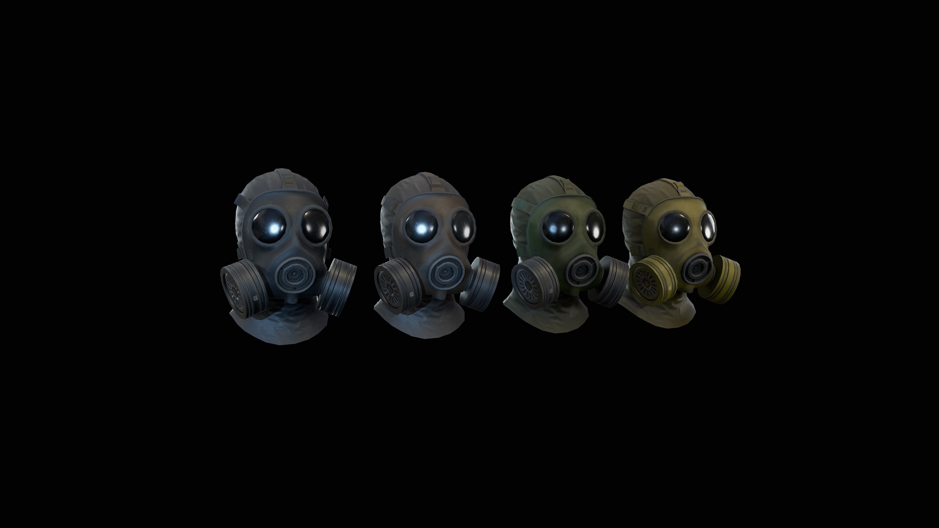 SAS Gasmask Model - TurboSquid 2272549