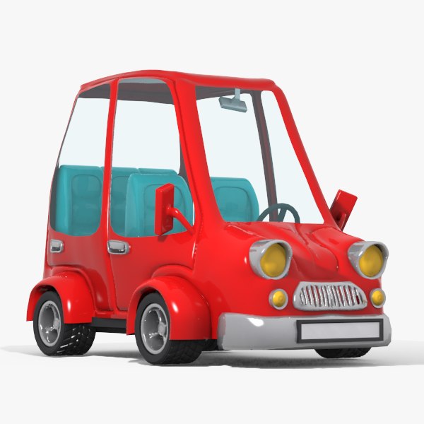 Cartoon Car 3D Models for Download | TurboSquid