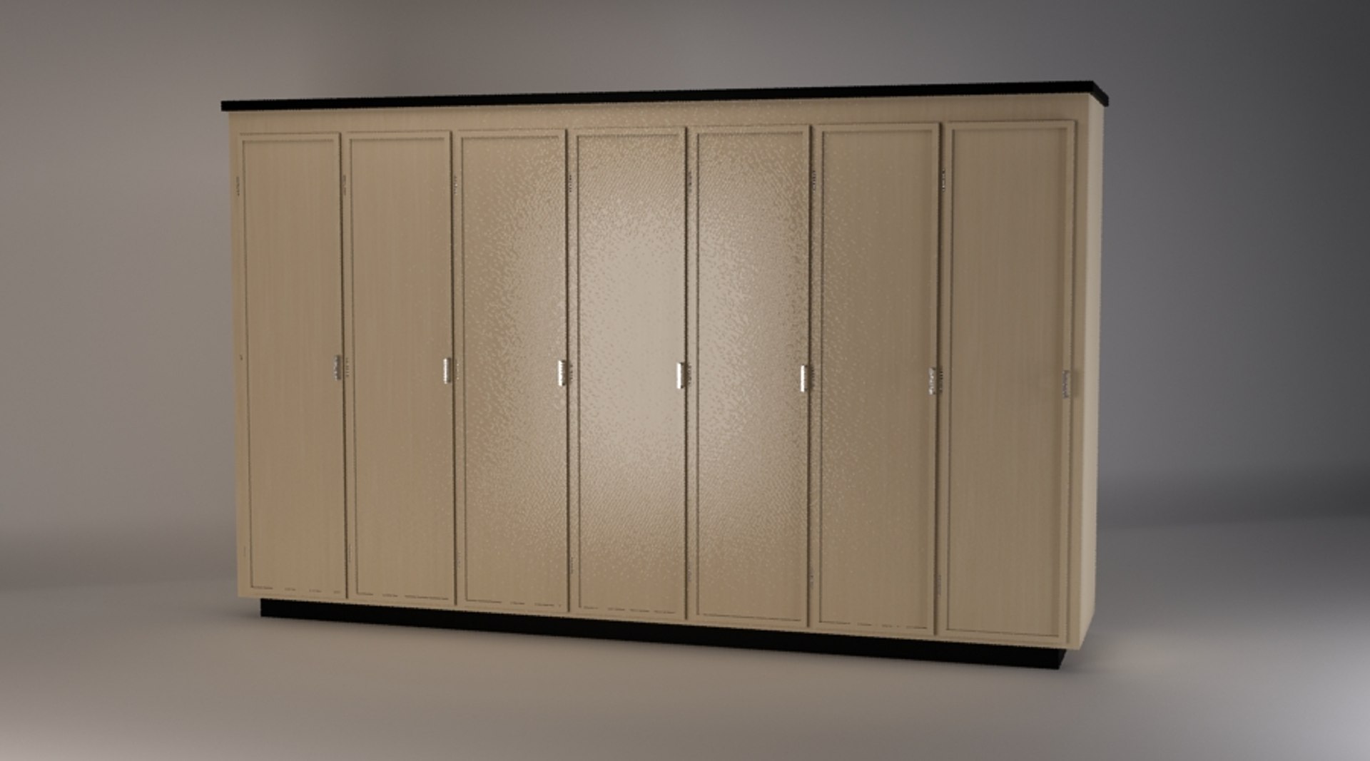 3d Storage Cabinet Model